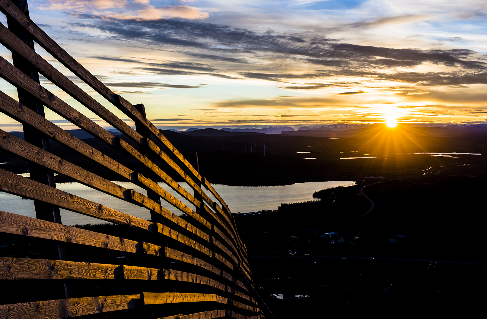 Midnattssol i Kiruna | Camp Ripan